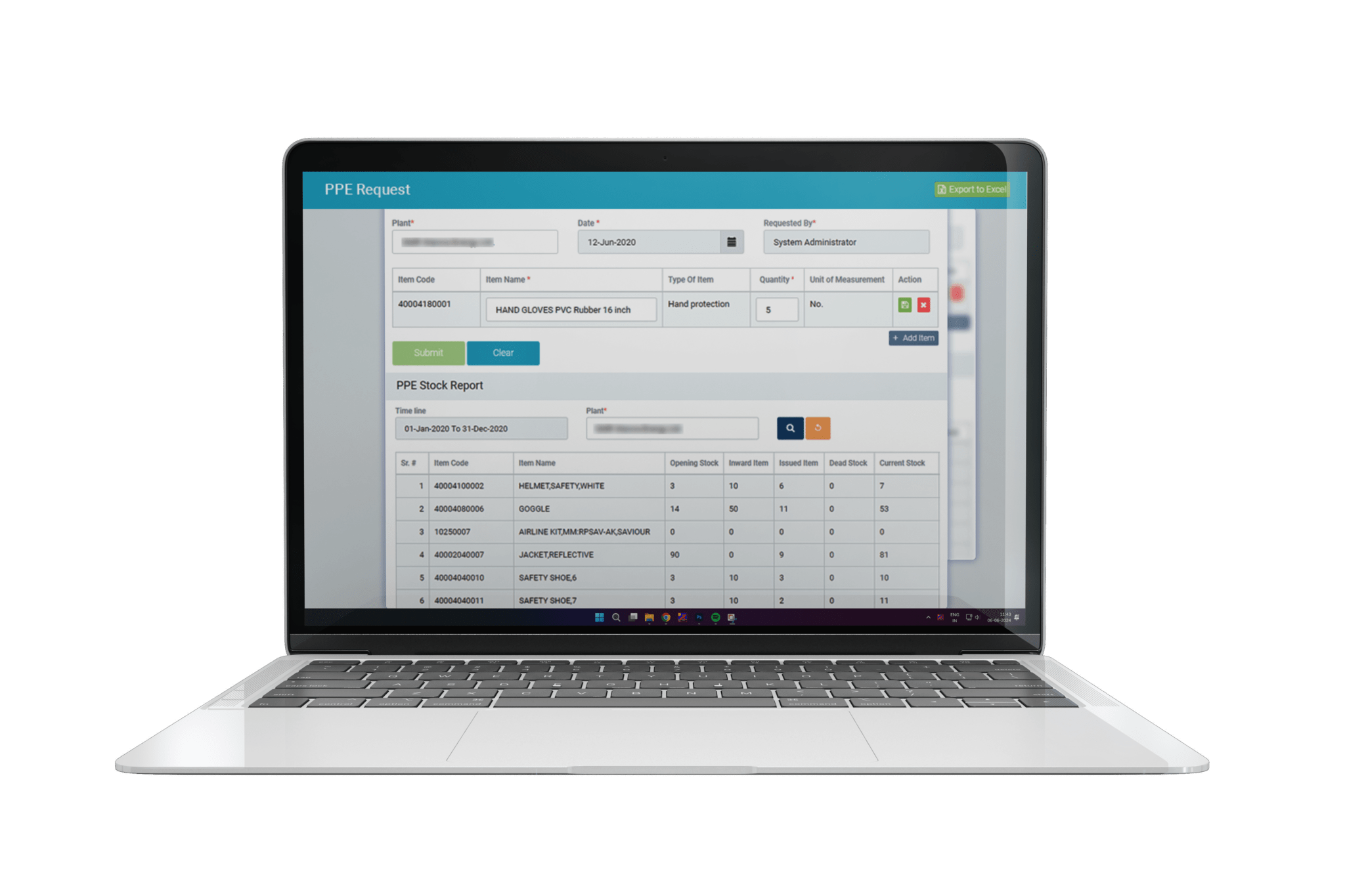 PPE Inventory and compliance Management Software - CORE EHS